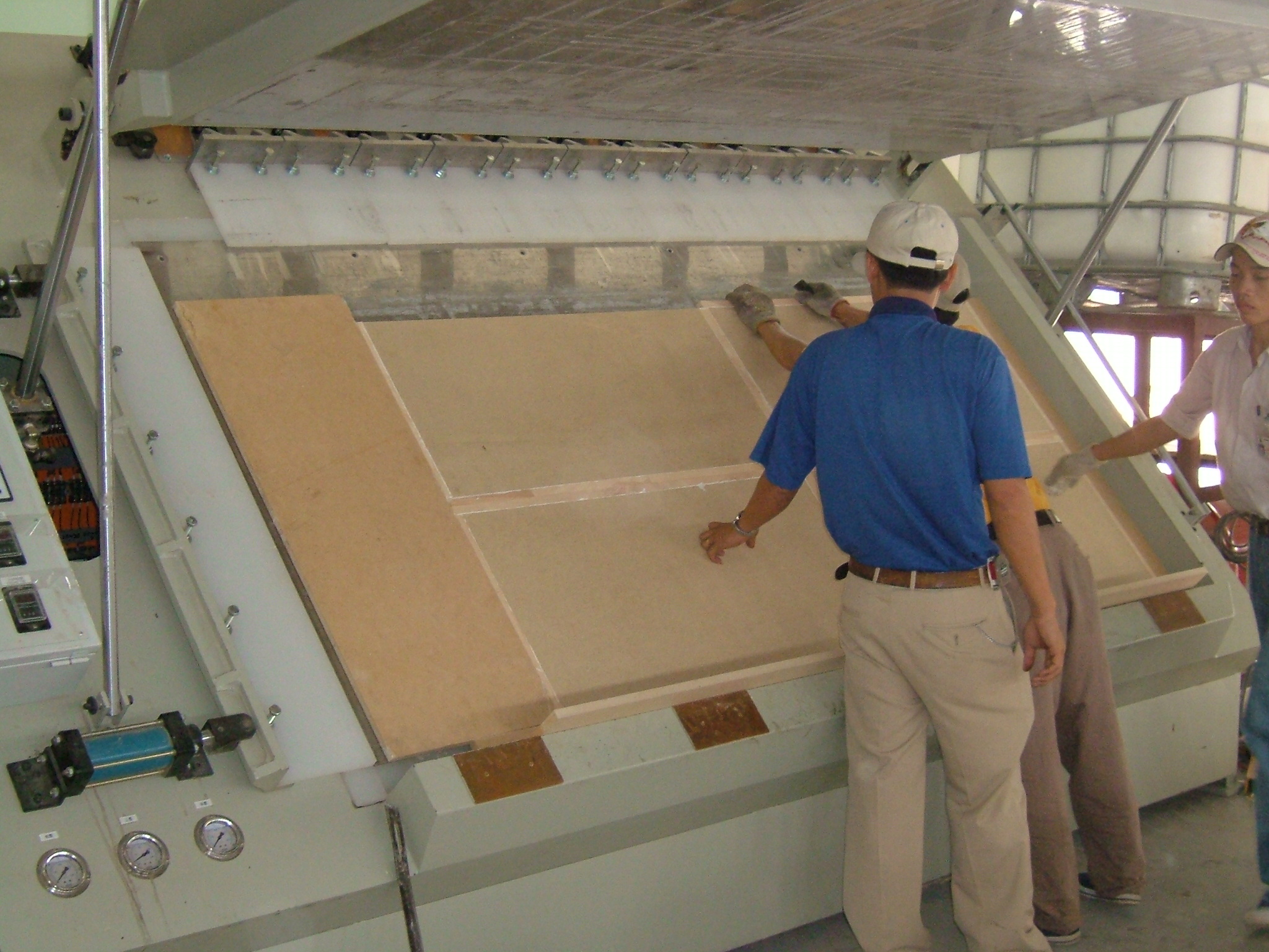 High Frequency Press - Dual Inclined Bed-Woodworking Processing-High ...